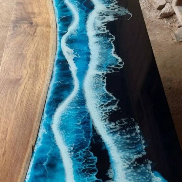Epoxy Table Ocean - Etsy