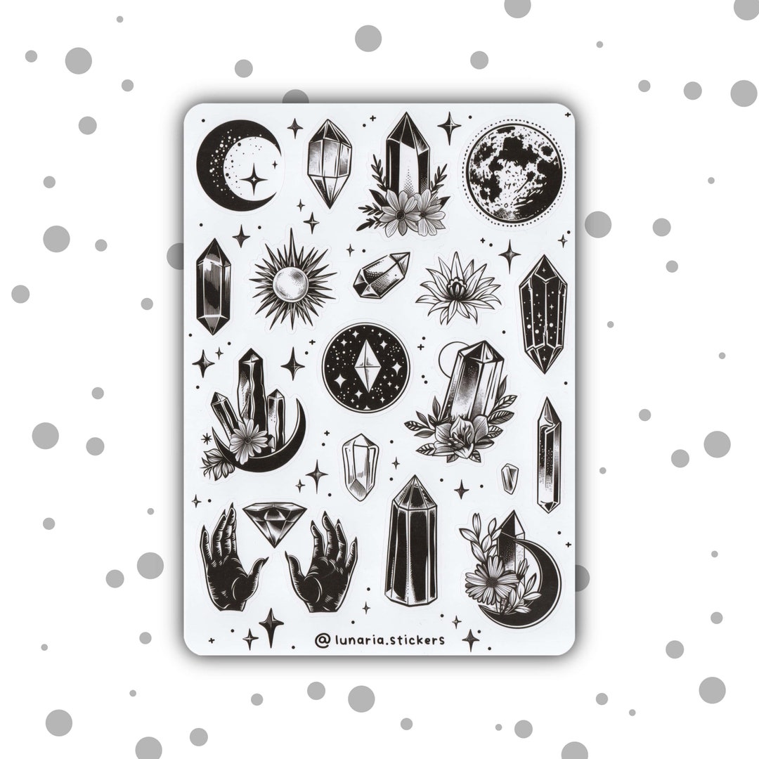 Witchy Stickers Sheet | Planner | Bullet Journal Stickers | Journal ...