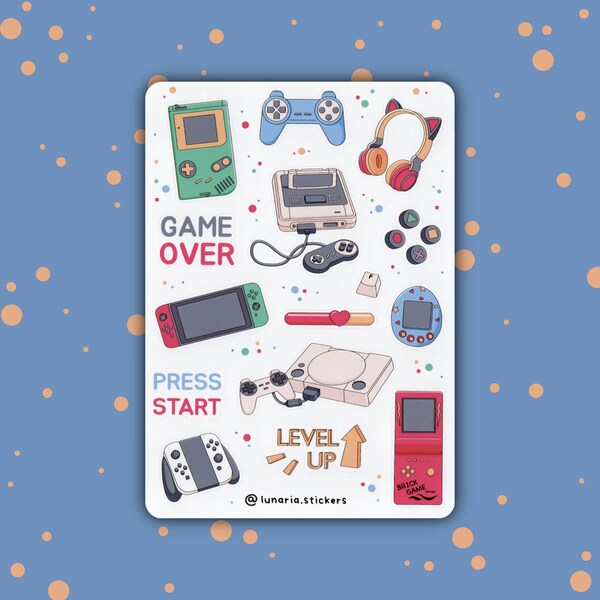 Gaming Stickers - Etsy