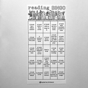 TN Reading Bingo Reading Challenge Sticker Colouring Reading Journal ...