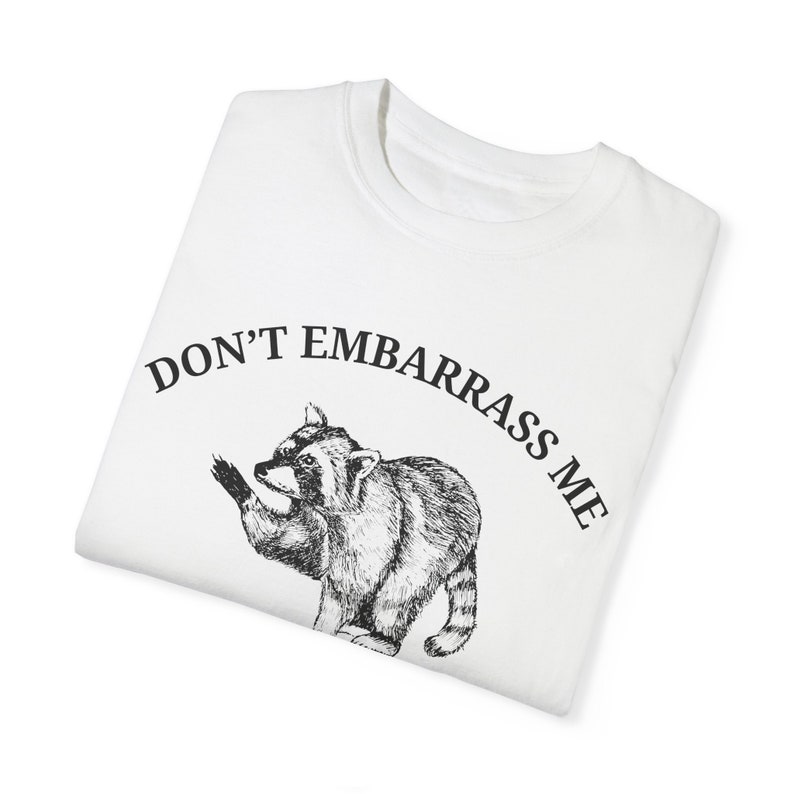 Don't Embarrass Me Mother Fucker, Retro Cartoon T Shirt, Weird T Shirt ...