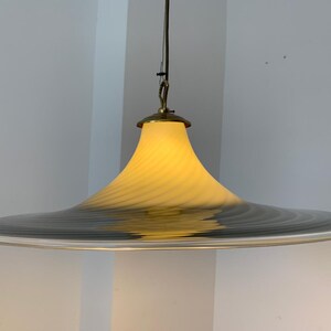 Huge Verti Murano Glass Pendant / Murano Chandelier/ Mid Century Modern ...
