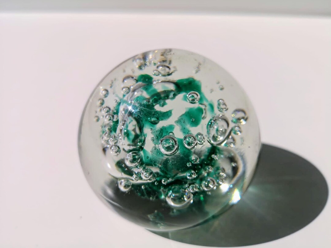 Murano Paperweight/ Mid Century Modern Art Glass Paperweight/ Vintage ...