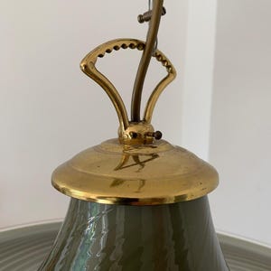 Huge Verti Murano Glass Pendant / Murano Chandelier/ Mid Century Modern ...