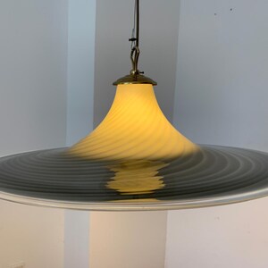 Huge Verti Murano Glass Pendant / Murano Chandelier/ Mid Century Modern ...