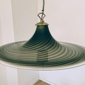 Huge Verti Murano Glass Pendant / Murano Chandelier/ Mid Century Modern ...