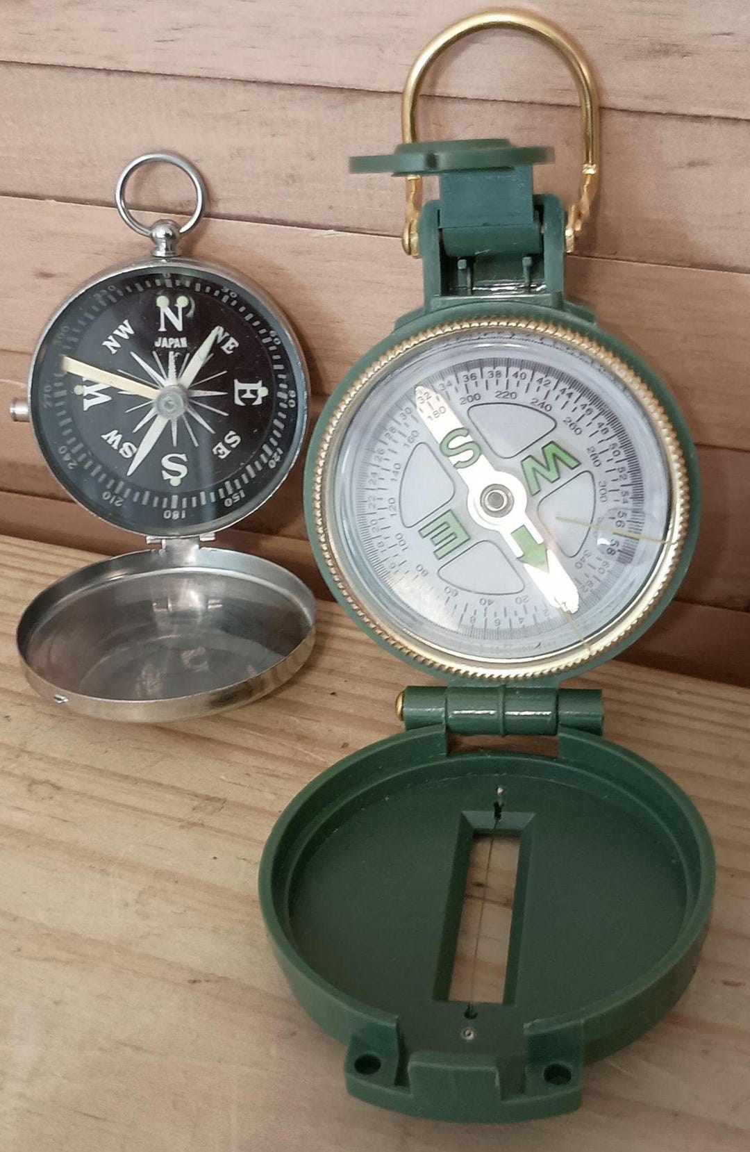 Compass Set of Two Engineers Directional Compass and Stainless Steel ...