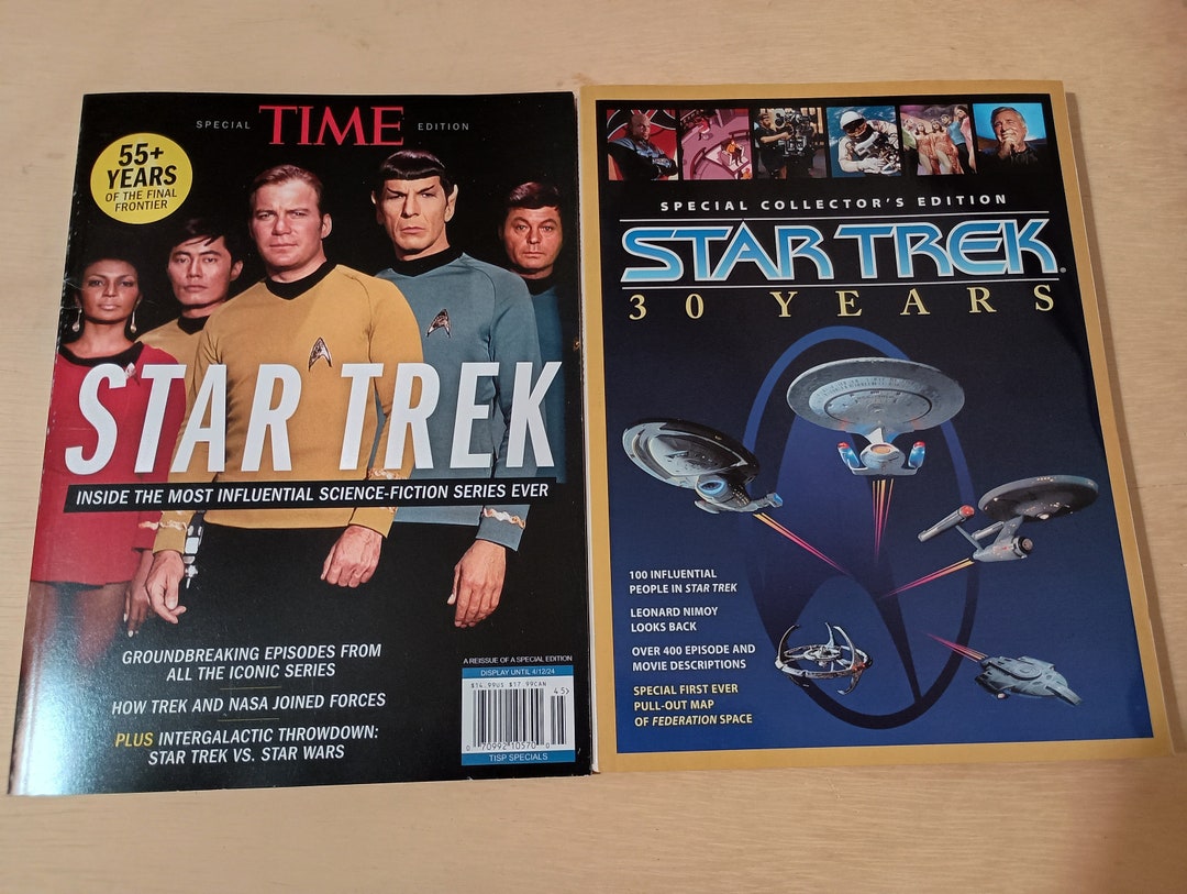 Star Trek Special Edition Collectors Magazines From Time and Paramount ...