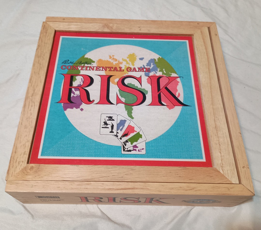 Risk Wood Collectors Edition Board Game - Etsy