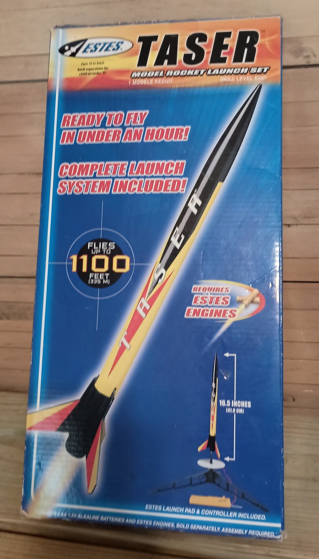 Estes Model Rocket Taser Launch Kit New - Etsy