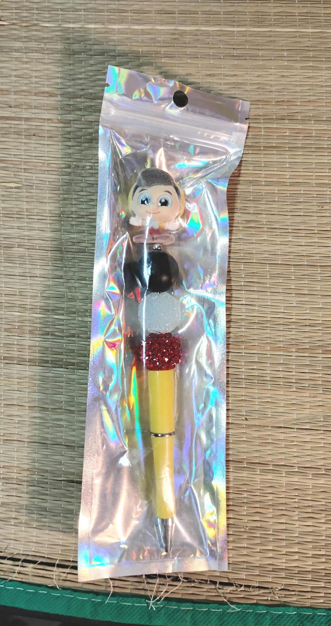 Disney Pinocchio Beaded Pen Doorable Beaded Pen Brand New - Etsy