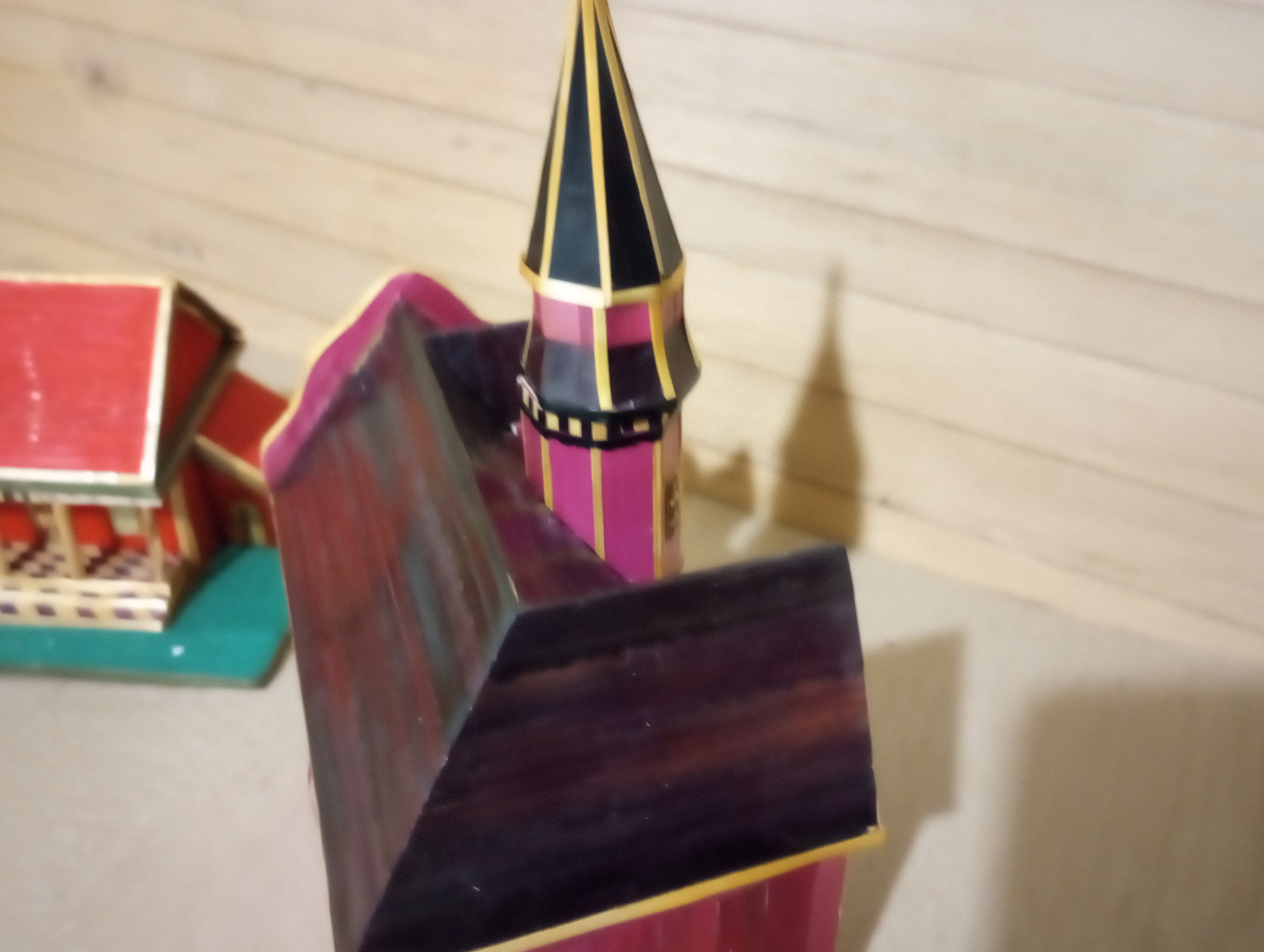 Miniature Straw Houses Vintage Straw Trinket Box Jewelry - Etsy