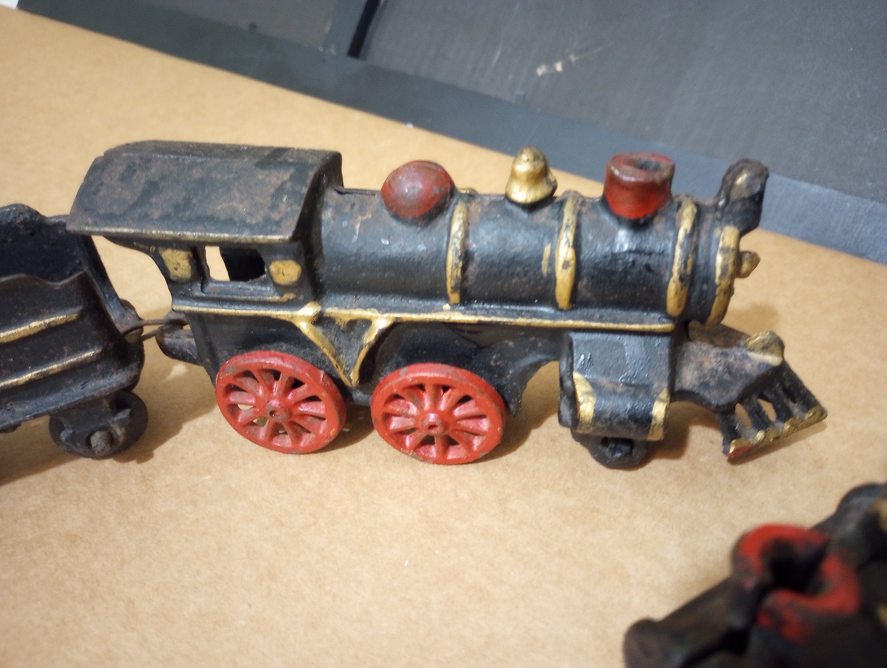Antique Cast Iron Toy Trains 40 & 50 - Etsy