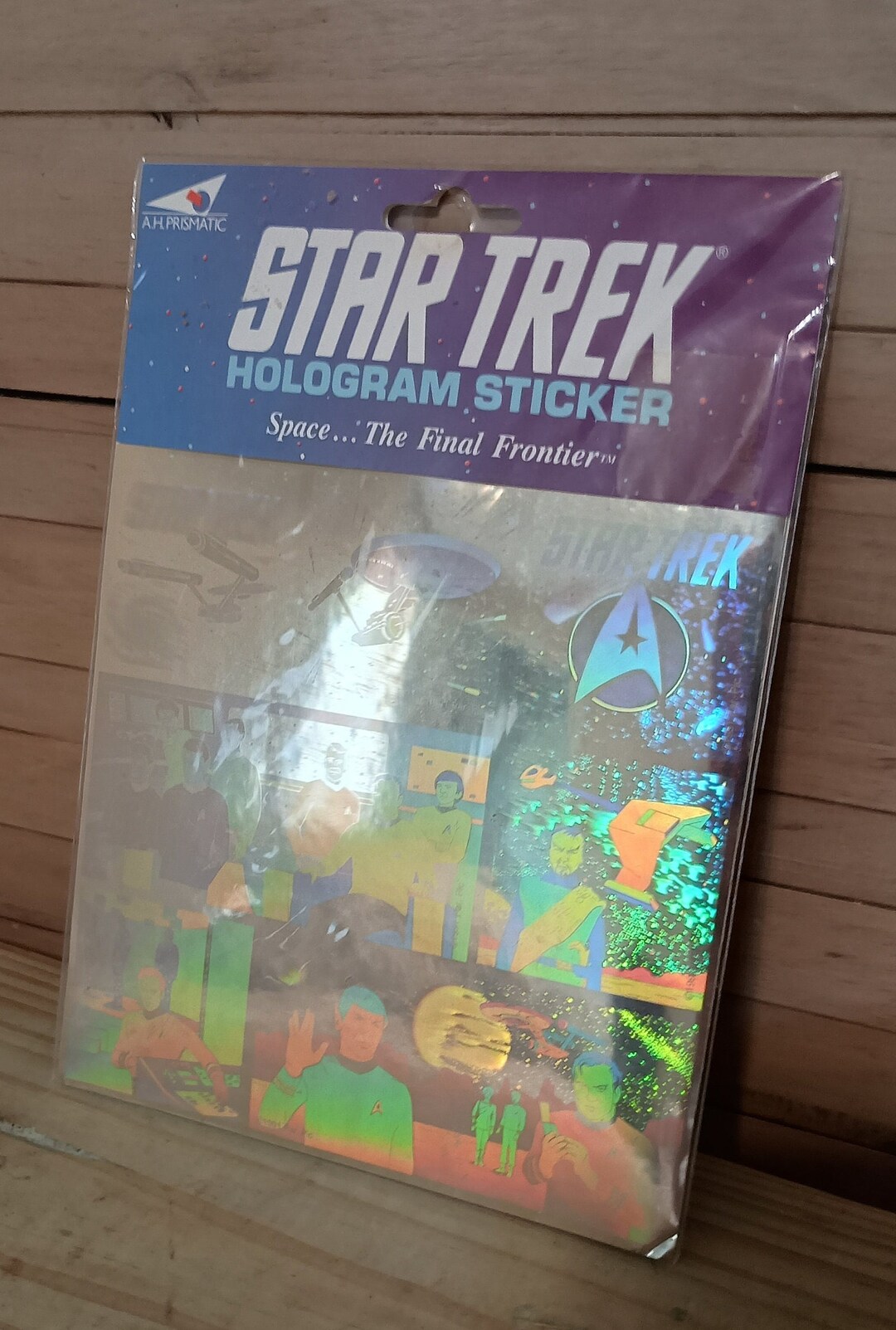 Star Trek Hologram Stickers Card Original Series 1991 - Etsy