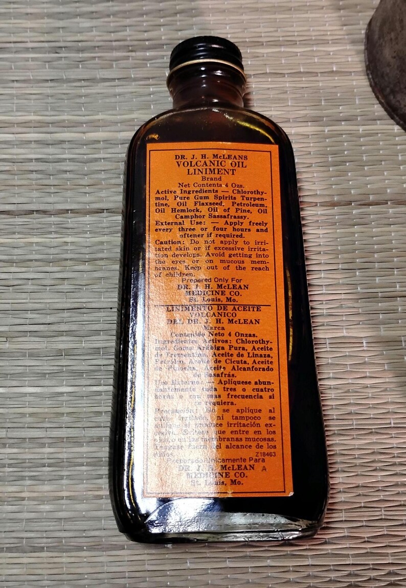 Dr JH Mclean Volcanic Oil and Dr Prices Phosphate Powder Canister ...