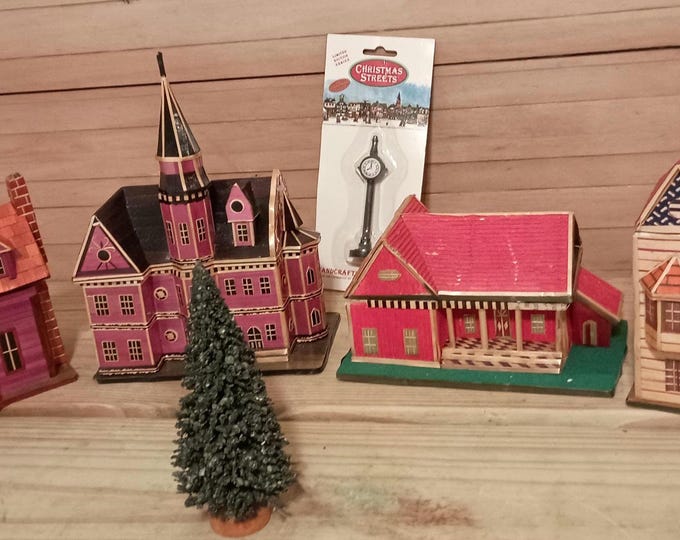 Straw Bamboo House Trinket Boxes, Set of 5, Crafted and Decorated ...