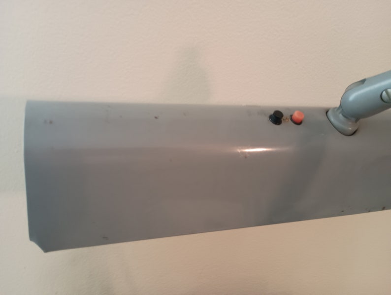 Luxo Industrial Articulating Desk Task Lamp MCM Heavy Base 26in Hood ...