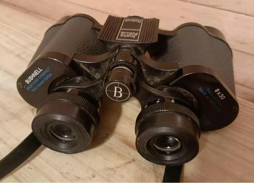 Vintage Bushnell Binoculars Instafocus 8x30 Sport View - Etsy