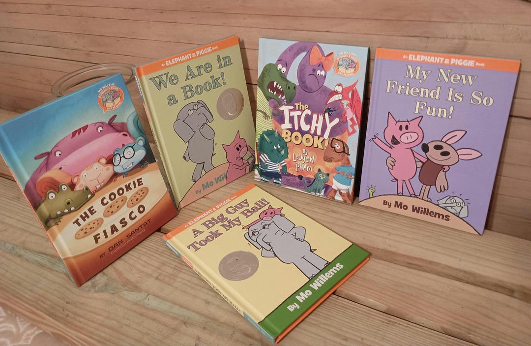 Mo Willems New Book Collection Lot of Five by Hyperion DBG - Etsy