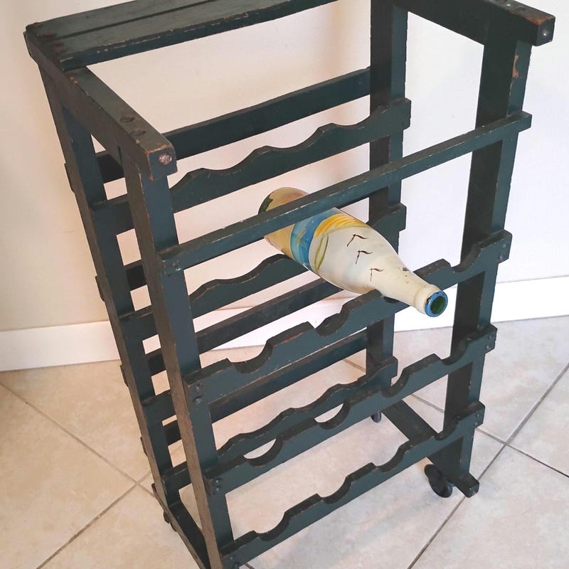 Antique Wine Rack - Etsy