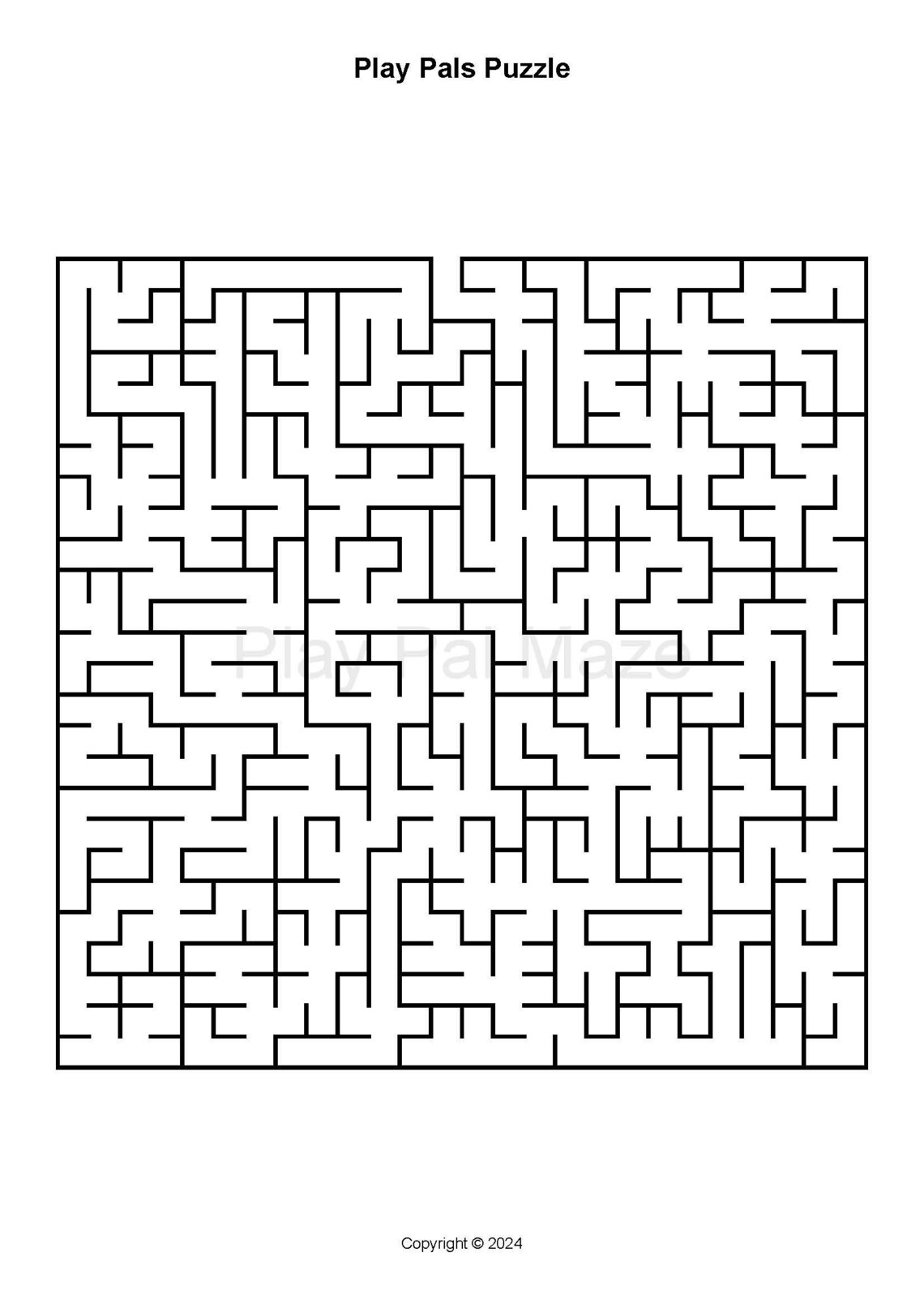 Maze Puzzle #1 - Etsy