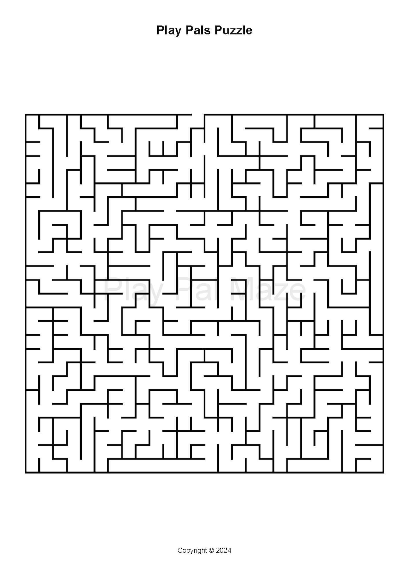 Maze Puzzle #1 - Etsy
