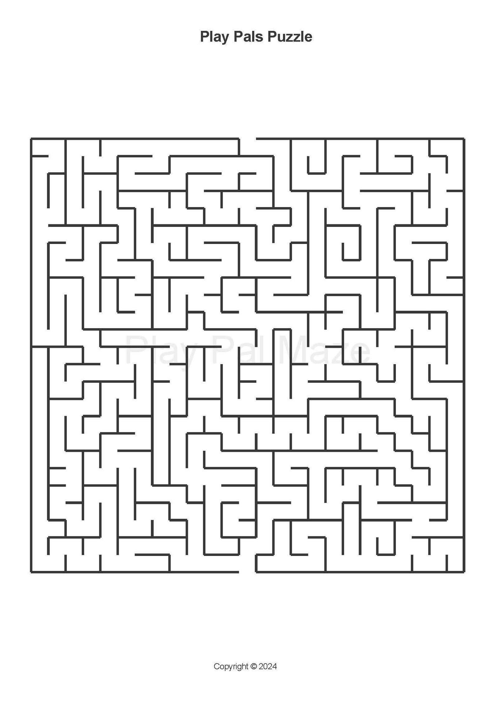 Maze Puzzle #1 - Etsy