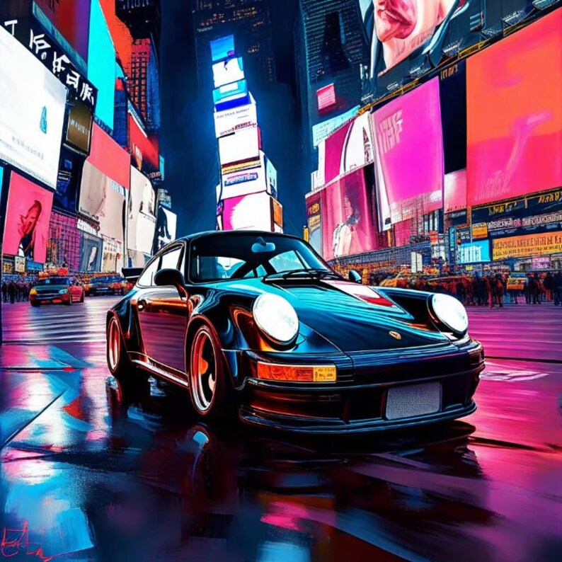 Supercar Futuristic Posters - Etsy