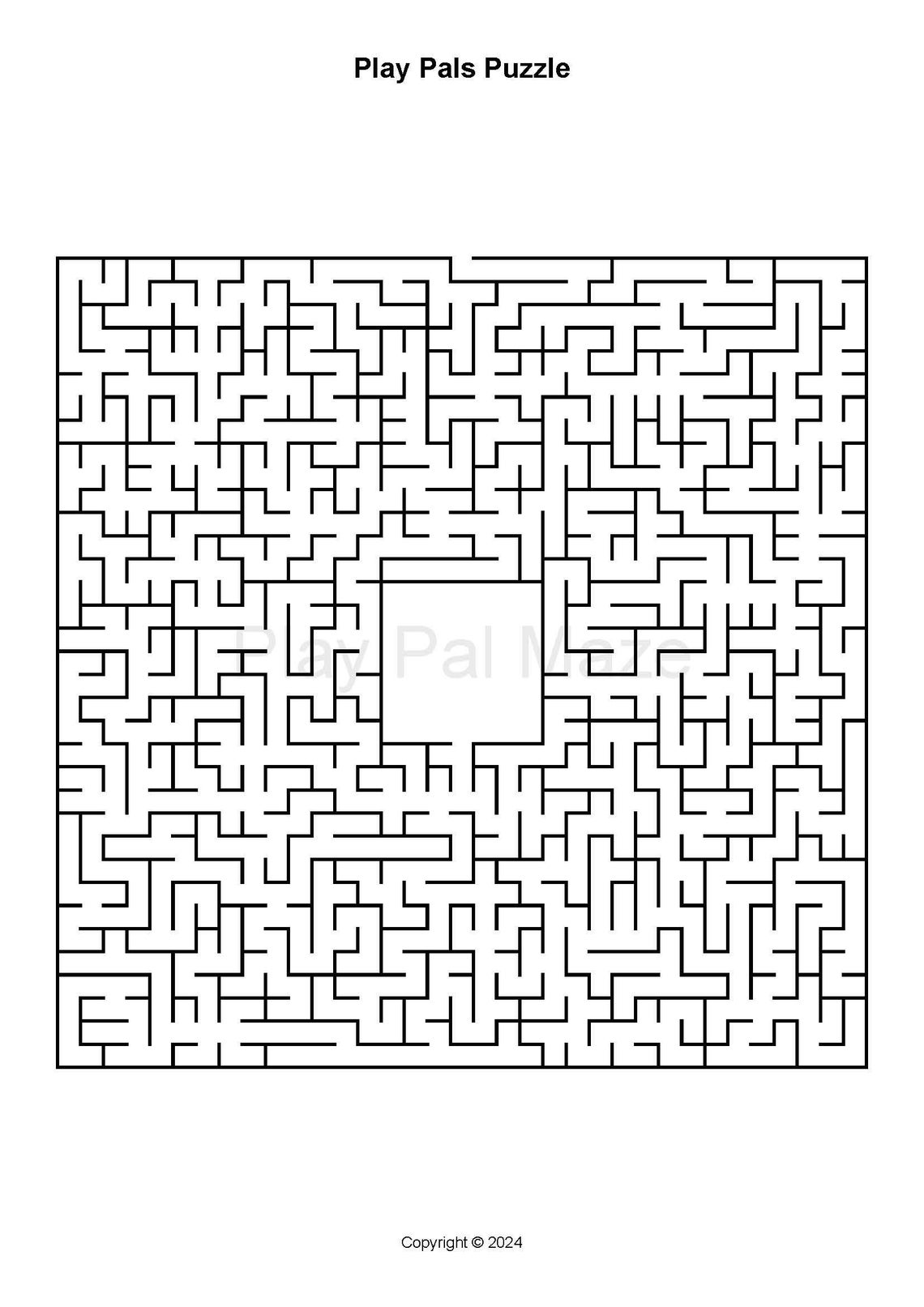 Maze Puzzle #1 - Etsy