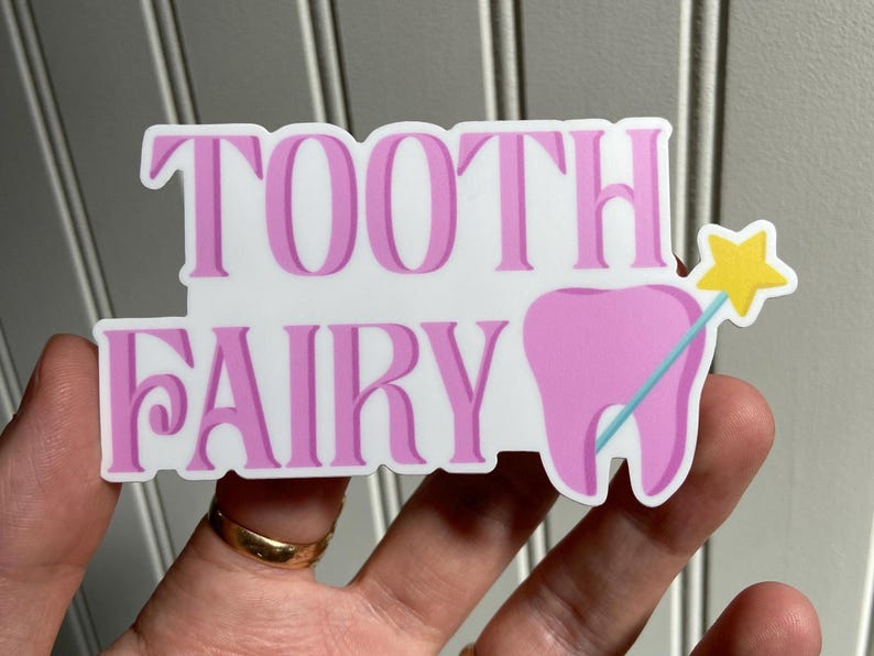 Tooth Fairy Sticker Decal Dental Hygienist - Etsy