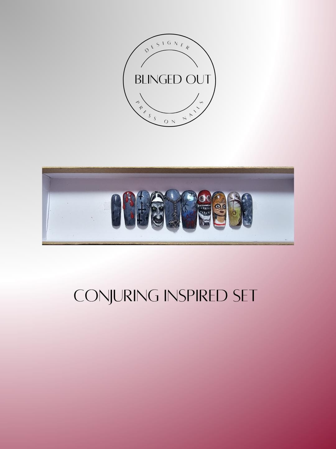 Conjuring Inspired Nail Set - Etsy