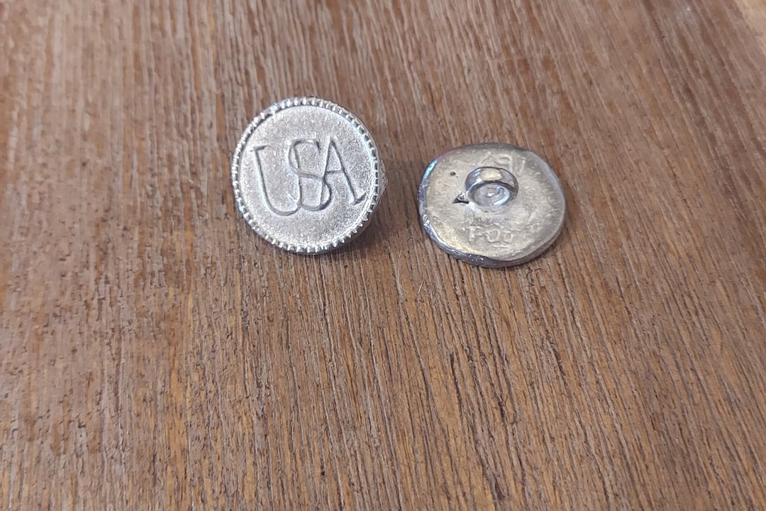 Large Revolutionary War USA Button - Etsy