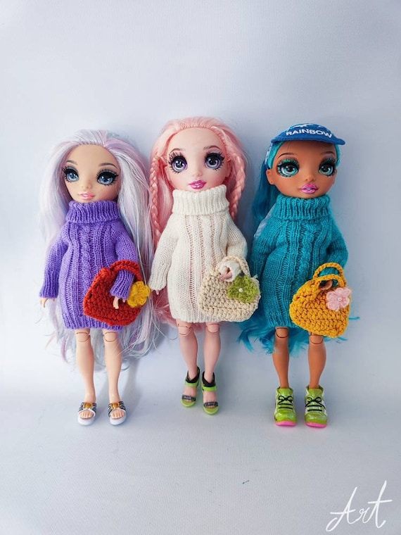 Rainbow High Outfit Blue Doll Clothes for 11 Inch Doll 28 Cm Christmas Gift Etsy Australia