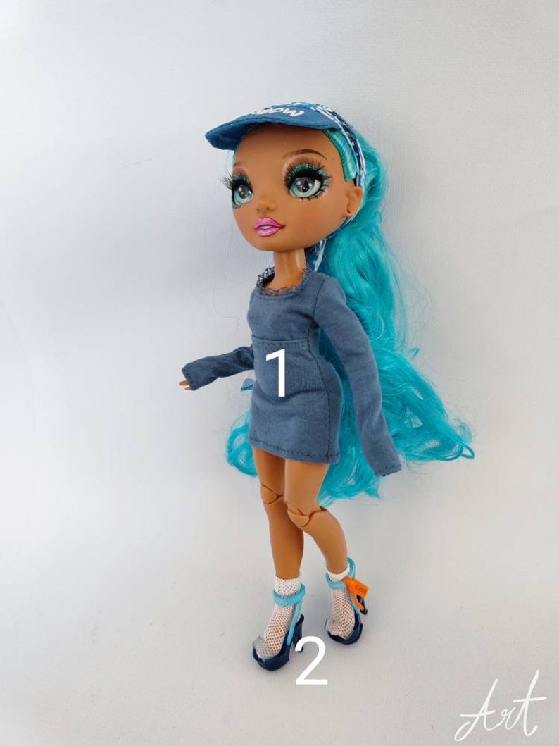 Rainbow High Outfit Blue Doll Clothes for 11 Inch Doll 28 Cm - Etsy
