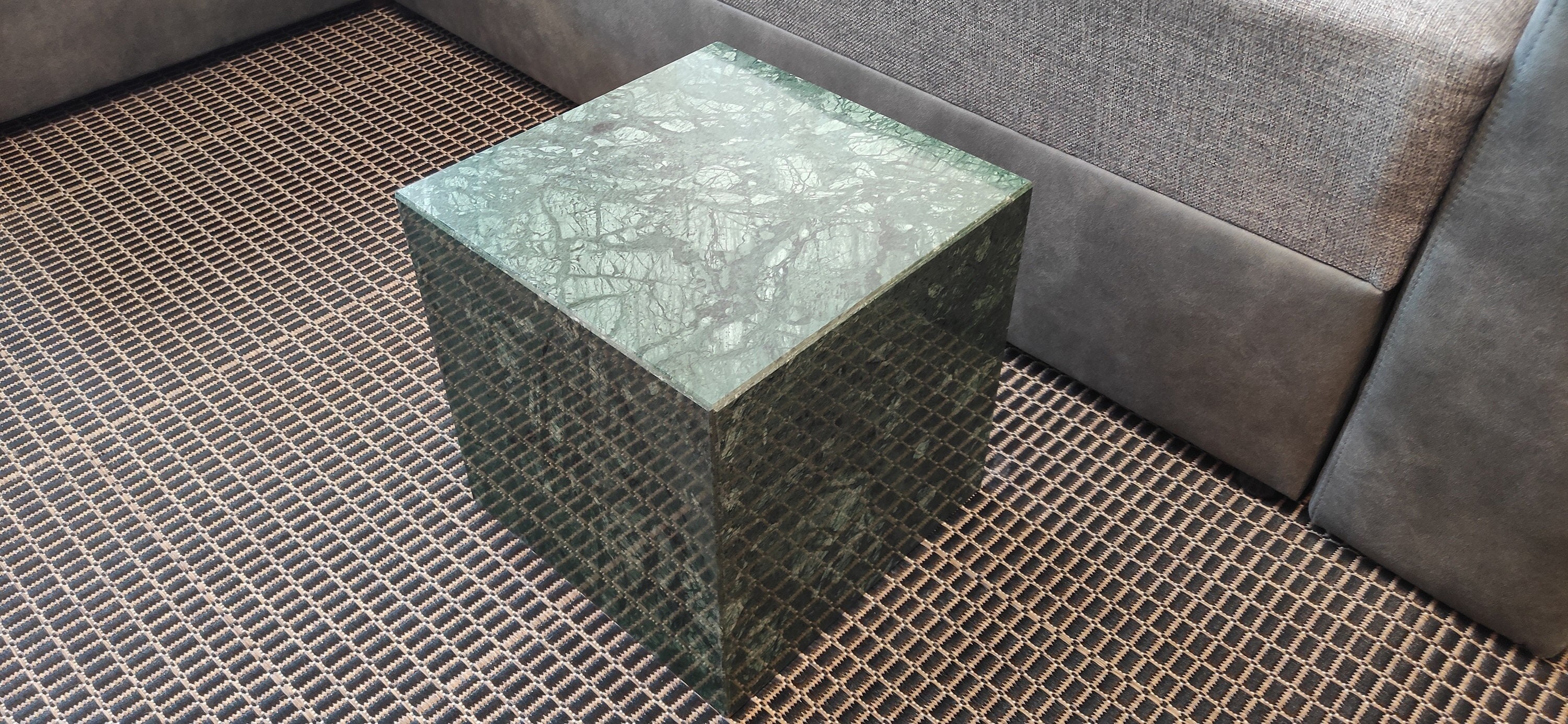 Green Marble, Marble Cube Coffee Table, Marble Side Table, Marble ...