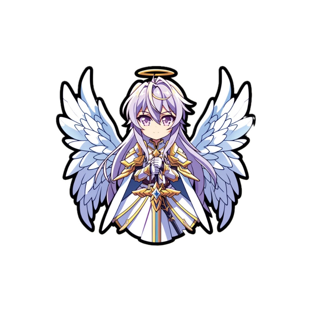 High School Dxd Irina Shidou Angel Wings & Holy Sword Vinyl Sticker ...