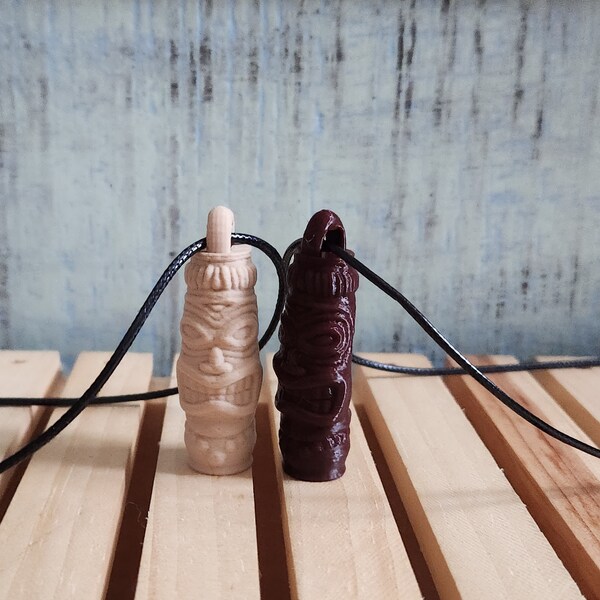 Tiki Necklace - Etsy