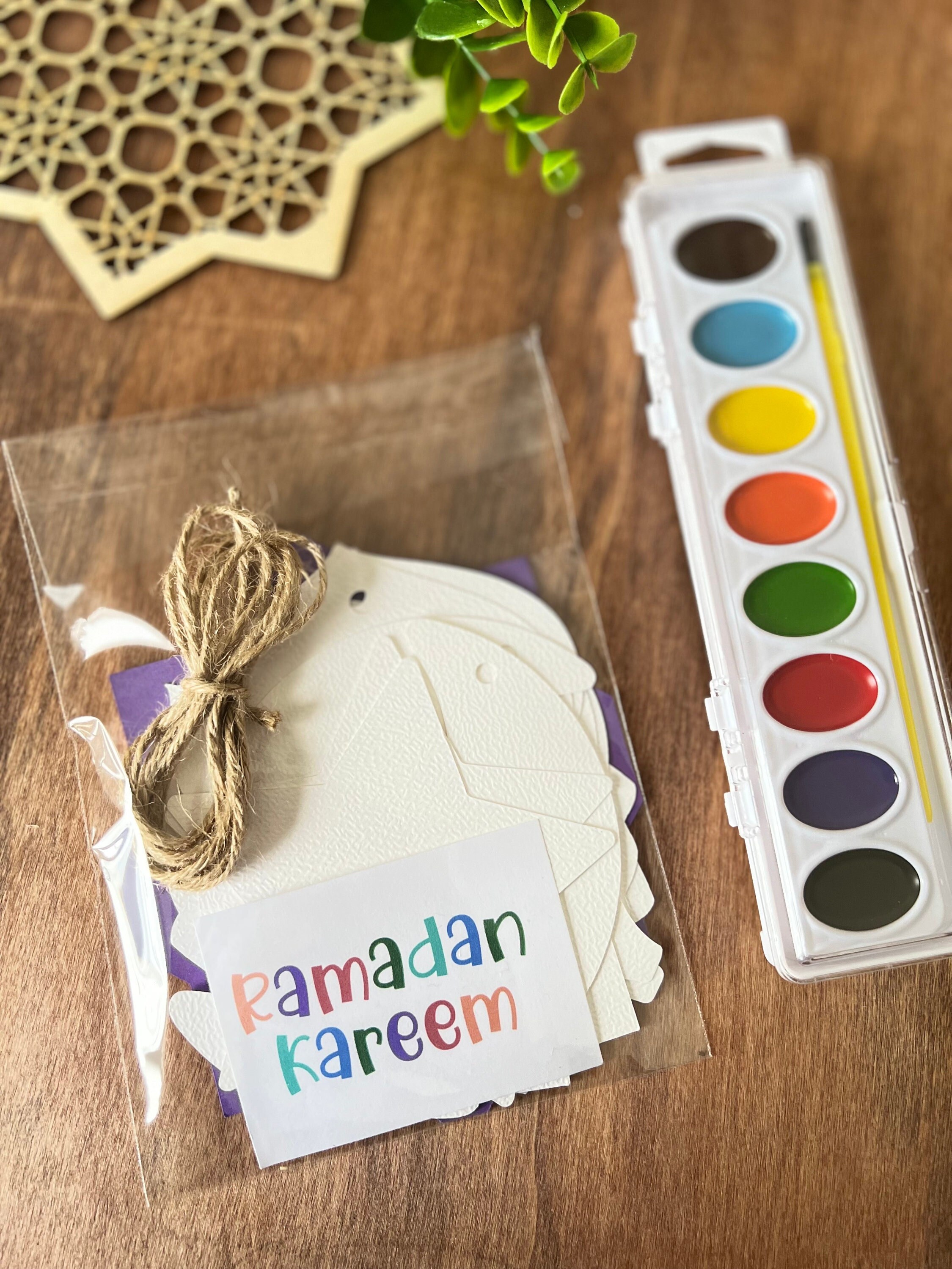 Ramadan Kareem Banner, Craft Activity for Kids, Ramadan Activity - Etsy