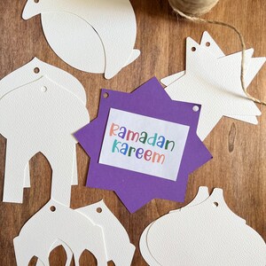 Ramadan Kareem Banner, Craft Activity for Kids, Ramadan Activity - Etsy