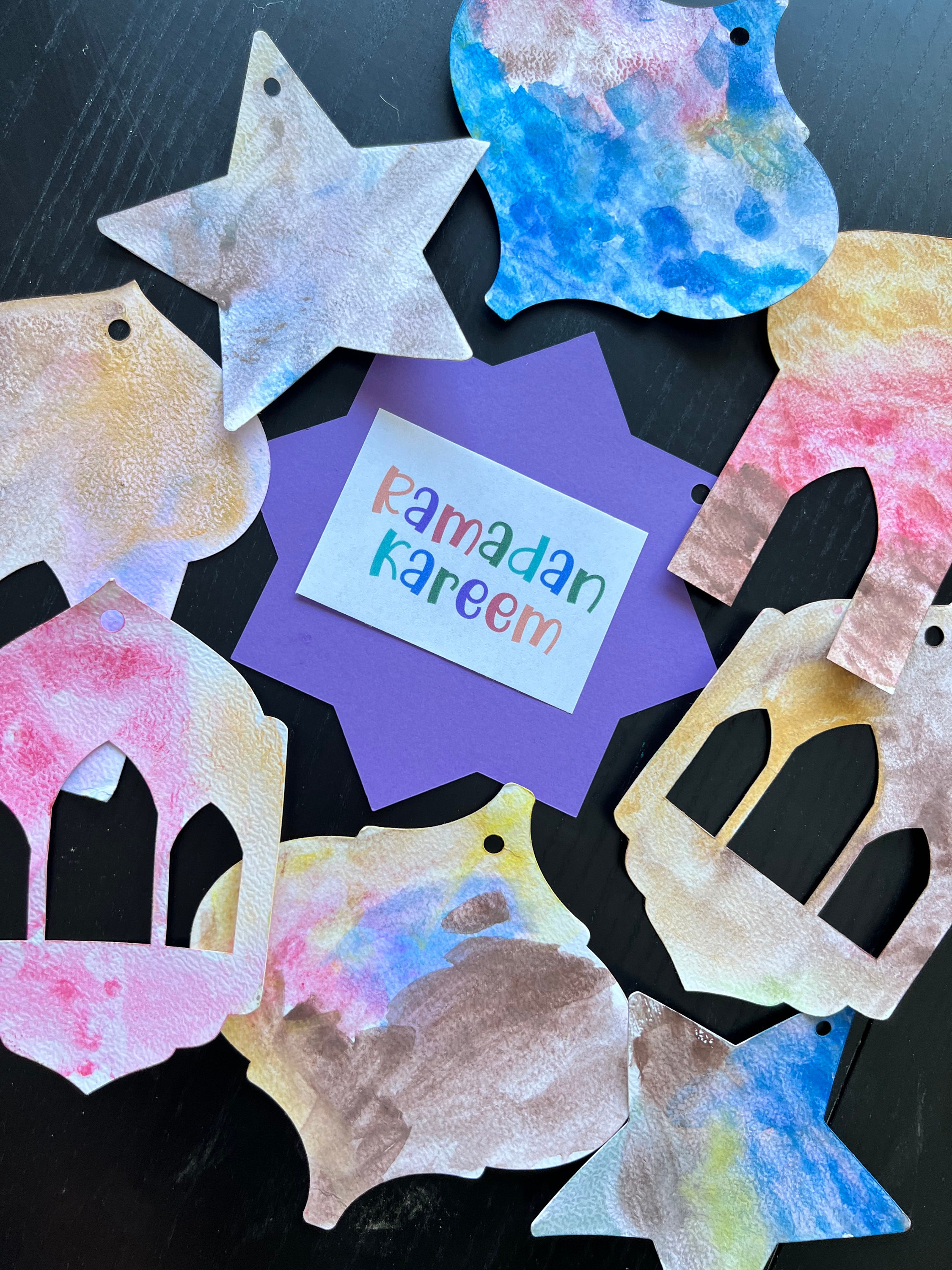 Ramadan Kareem Banner, Craft Activity for Kids, Ramadan Activity - Etsy