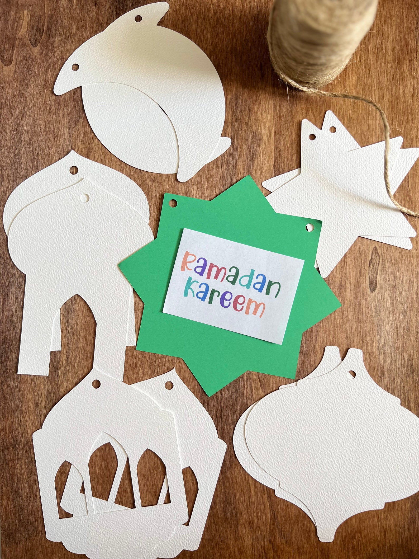 Ramadan Kareem Banner, Craft Activity for Kids, Ramadan Activity - Etsy