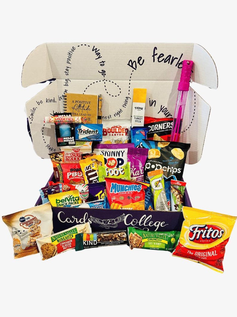 Deluxe Final Exam Care Package - Etsy