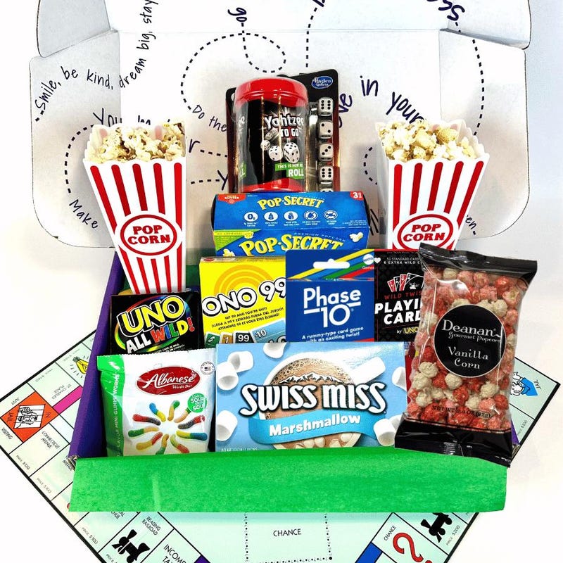 Game Night Basket - Etsy