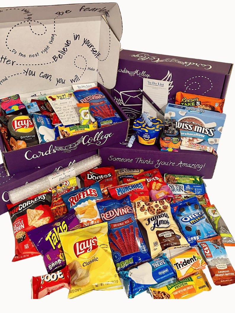 Deluxe Final Exam Care Package - Etsy