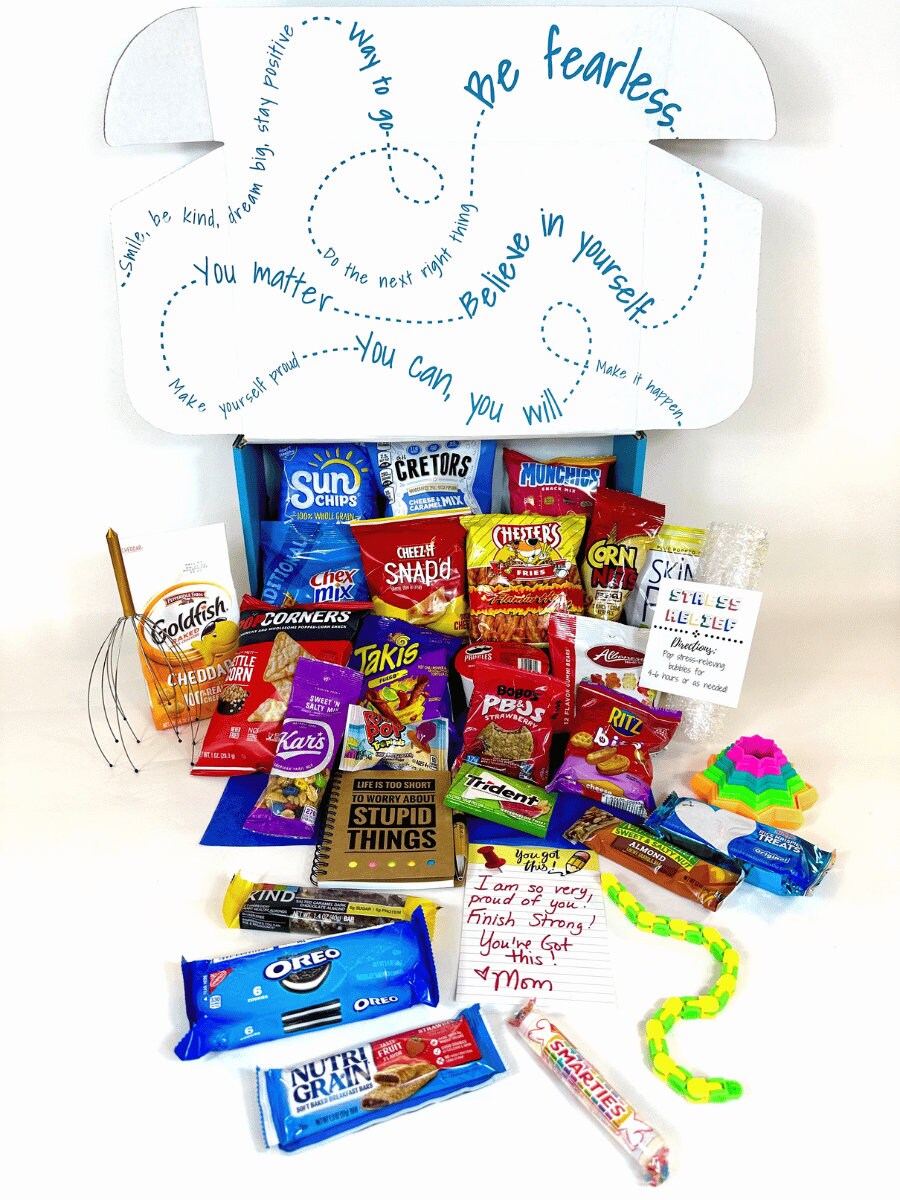 Deluxe Final Exam Care Package - Etsy