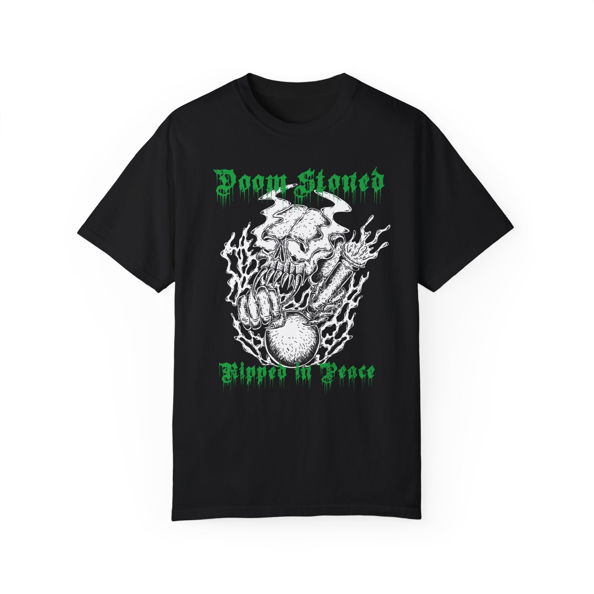 Doom Stoned Skull Ripping Bong Ripped in Peace Multiple Colours ...