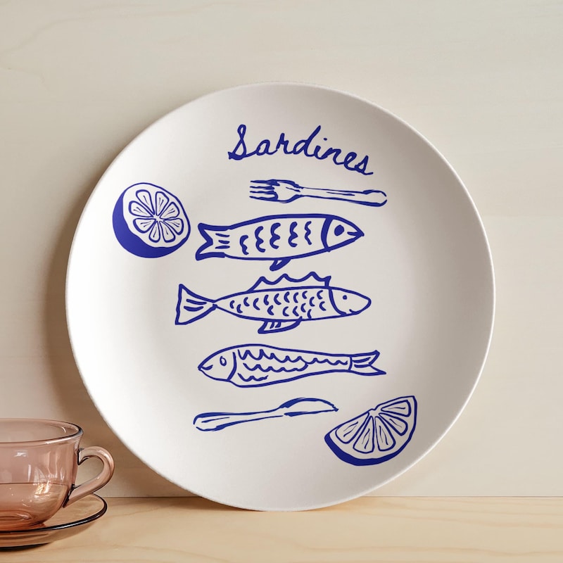 Sardine Serving Plate - Etsy