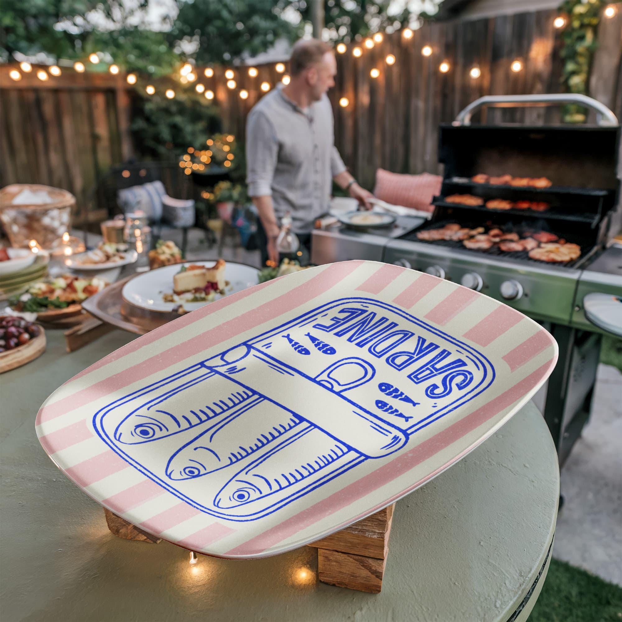 Sardine Lover Platter, Tinned Fish Tray, Coastal Kitchen Decor, Seafood ...