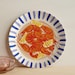 Coastal Shrimp Plate – 10” Nautical Seafood Dinner Plate, Beach House ...