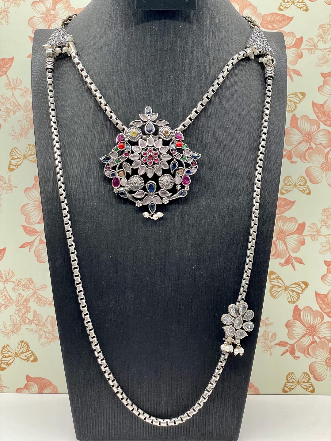 Double Layer Necklace - Multi - Etsy